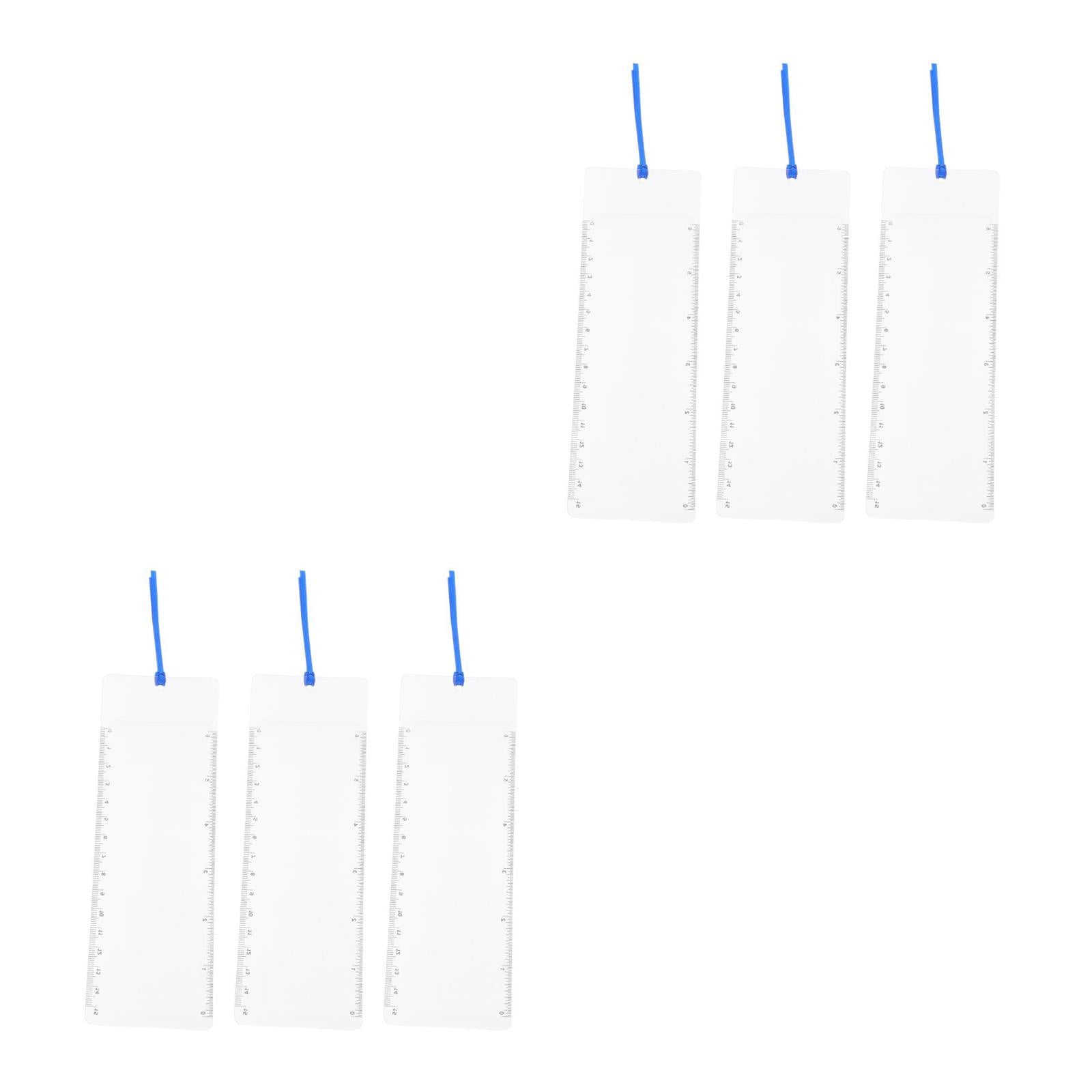 WORGEOUS 6 pcs Bookmark Magnifier With 3x Magnifying Fresnel Lens And ...