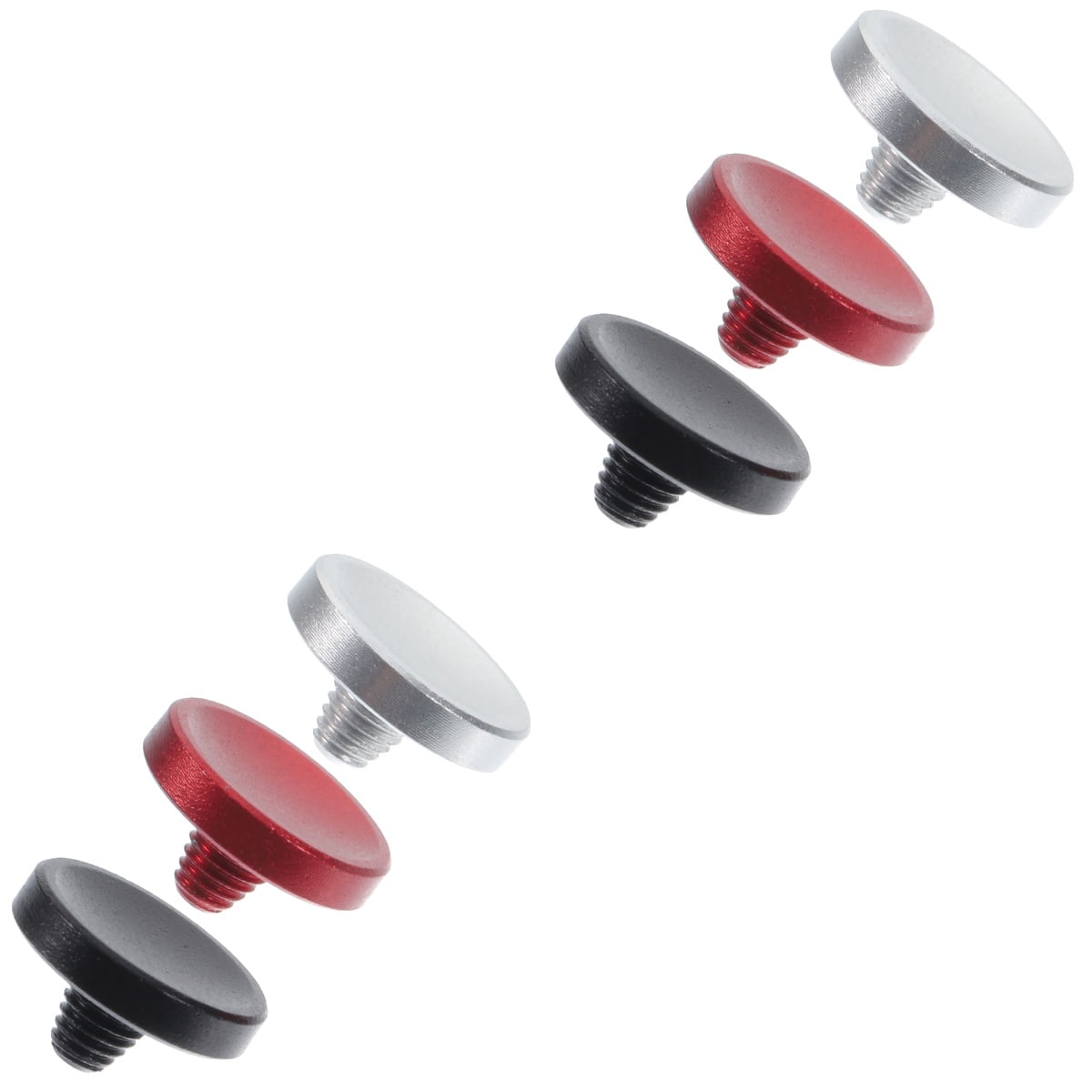 WORGEOUS 6 pcs Camera Shutter Release Button Concave Surface Shutter Button Accessory - Walmart.com