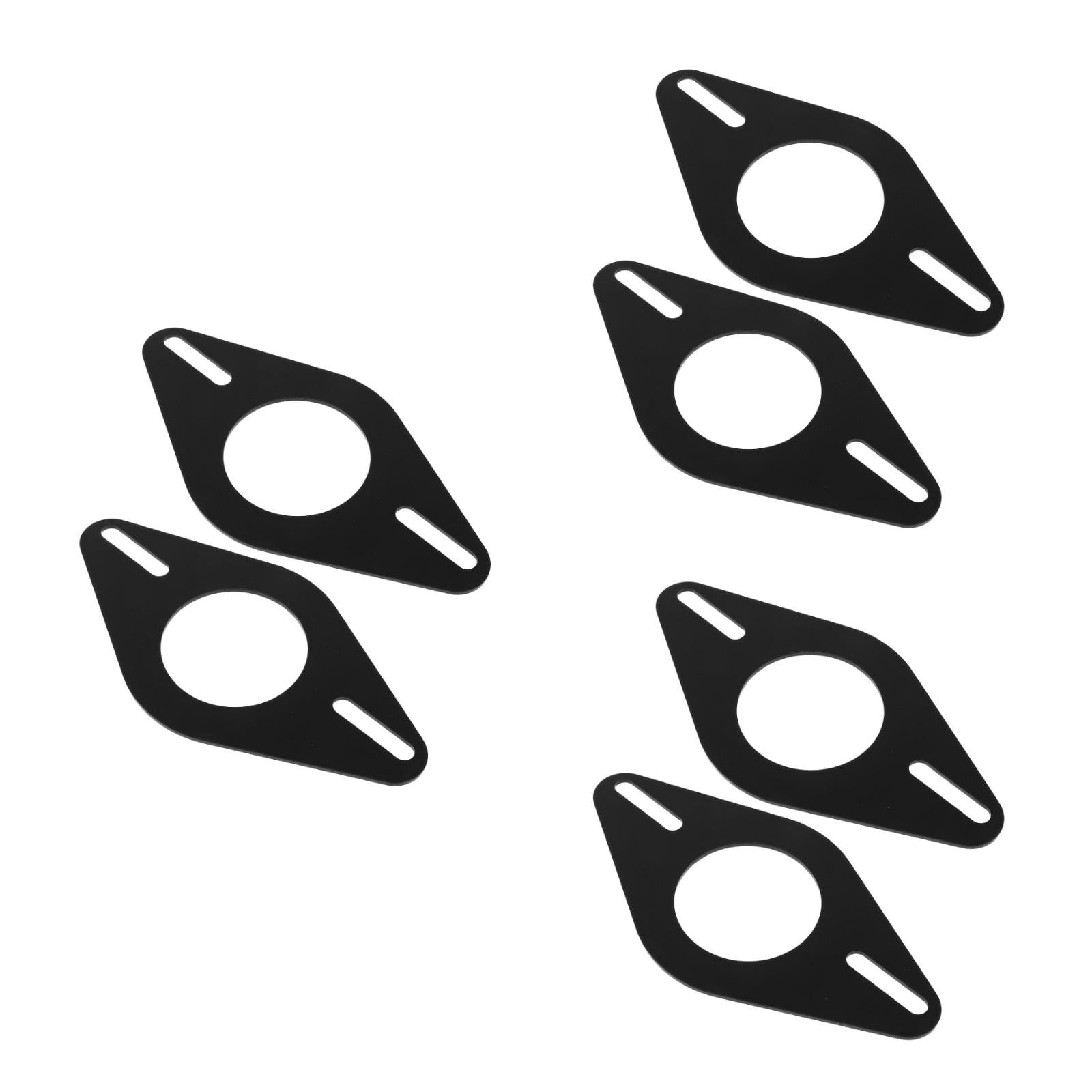 WORGEOUS 6 pcs Car Speaker Spacer Ring Plastic Tweeter Mounting Plate ...