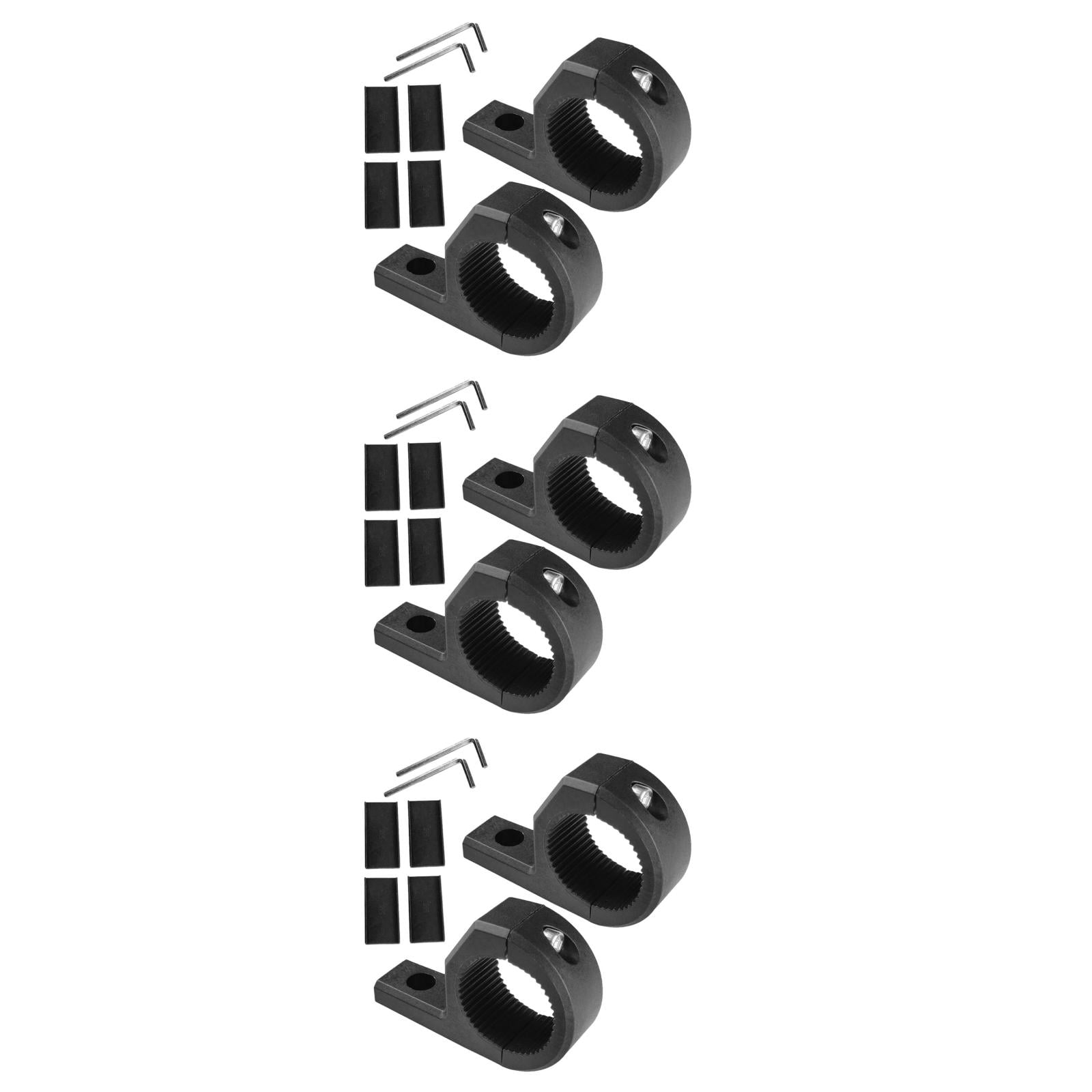 WORGEOUS 6 pcs Motorcycle Mount Clamp Tube Clamp Mounting Bracket ...