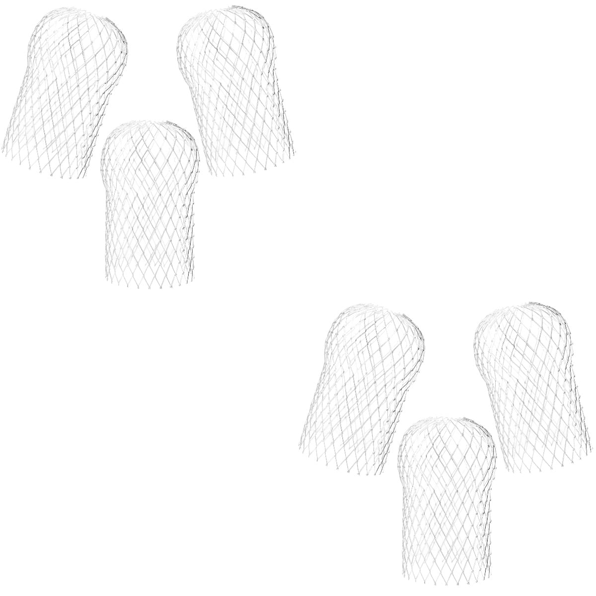 WORGEOUS 6 pcs Roof Gutter Guards Stainless Steel Leaf Filter ...