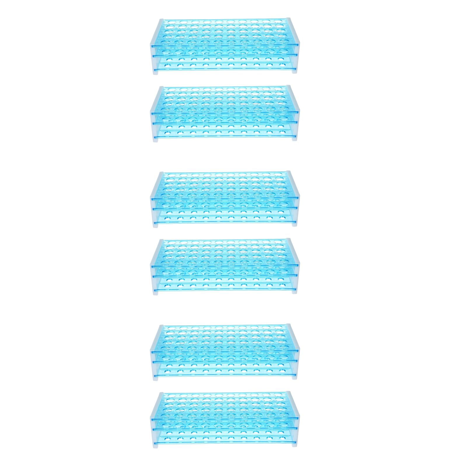 HINTRMENT Test Tube Rack Plastic 6Pack For Laboratory Use In Scientific ...