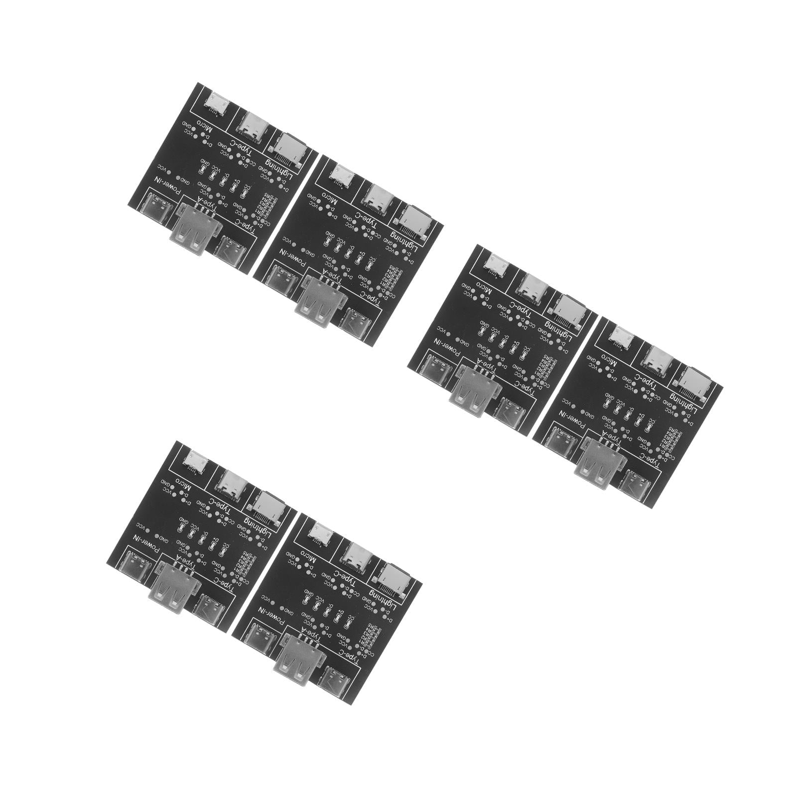 WORGEOUS 6 pcs Tester For Data Wire Usb Cable Detection Tool Use Cable ...