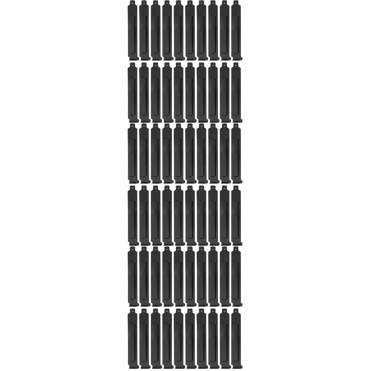 WORGEOUS 60 PCS PCI Slot Cover PC Case Blanking Plate Replacement ...
