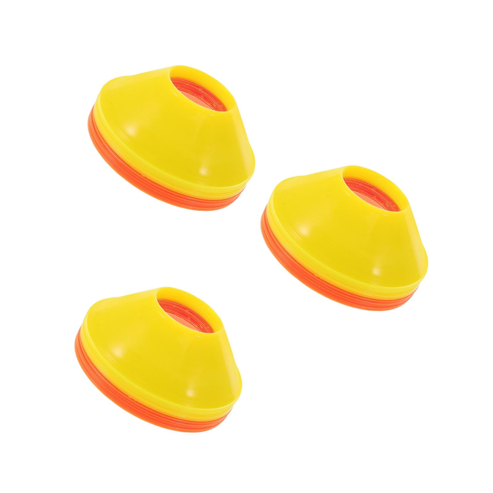 WORGEOUS 60 Pcs Mini Disc Cones for Soccer Training Flexible Small ...