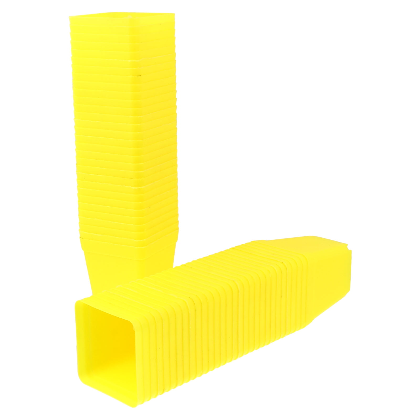 WORGEOUS 60 Pcs Plants Pot Small Square Seedling Containers Ventilated ... WORGEOUS 60 Pcs Plants Pot Small Square Seedling Containers Ventilated ...