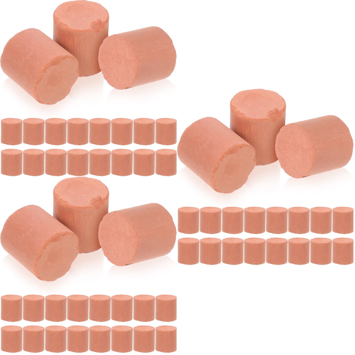 WORGEOUS 60 Pcs Simulated Brick Models Mini Building Assemble Bricks ...