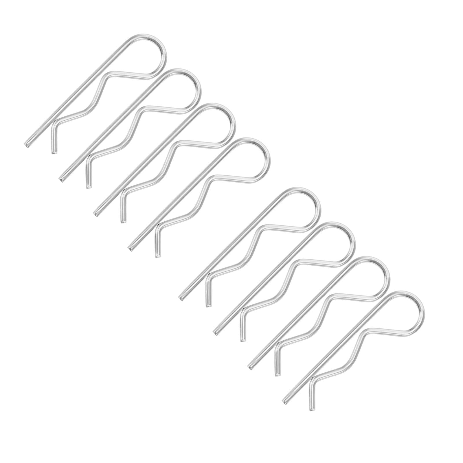 WORGEOUS 60 pcs Cotter Pins Assortment Kit Trailer Pins For Hitch ...