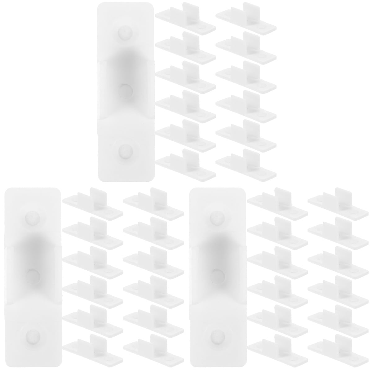 WORGEOUS 60 pcs Small Pen Holder Clips Practical Whiteboard Markers ...