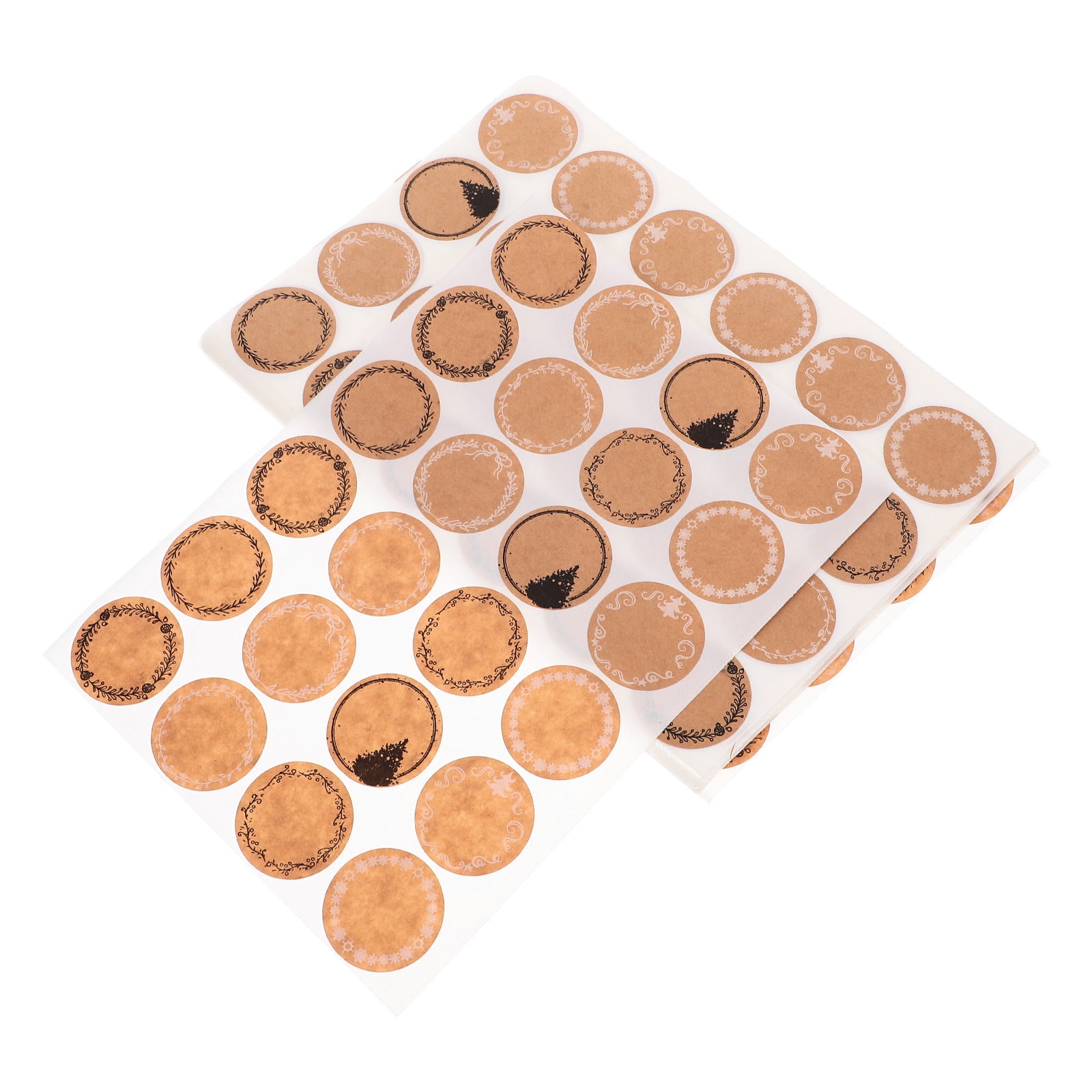 WORGEOUS 600 Pcs Blank Stickers to Write on Canning Labels for Mason ...