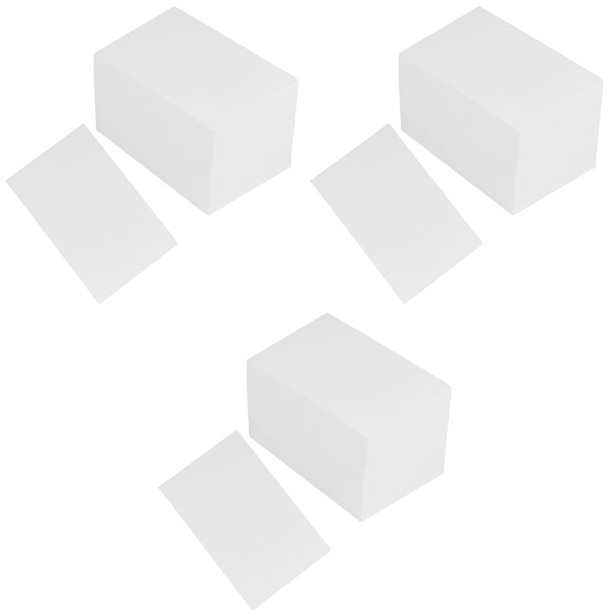 WORGEOUS 600 pcs English Words Memo Cards DIY Blank Greeting Graffiti ...