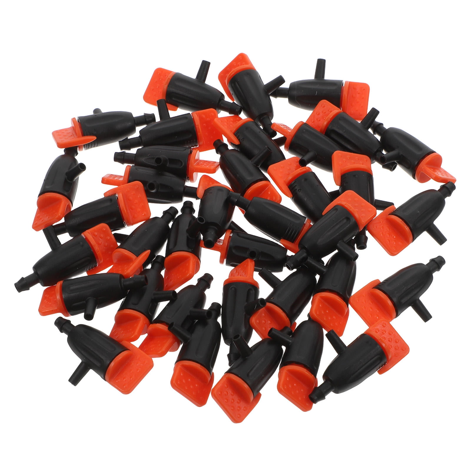 WORGEOUS 60pcs Drip Irrigation Replacement Emitters Drippers Sprinkler ...