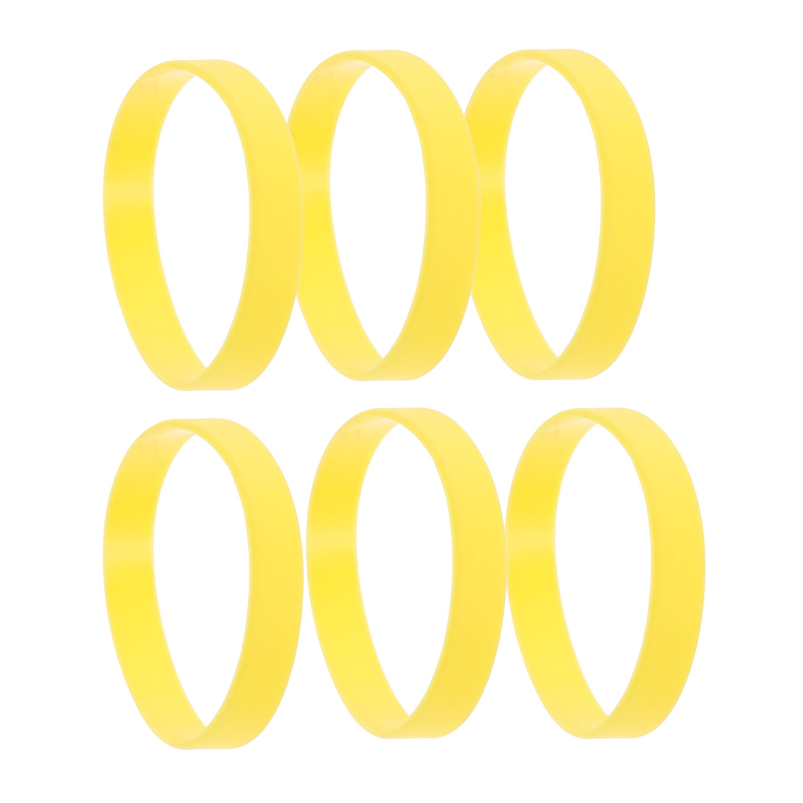 WORGEOUS 6Pcs Battery Securing Strap in Yellow for Tool Usage 2.6x2.6x0 ...