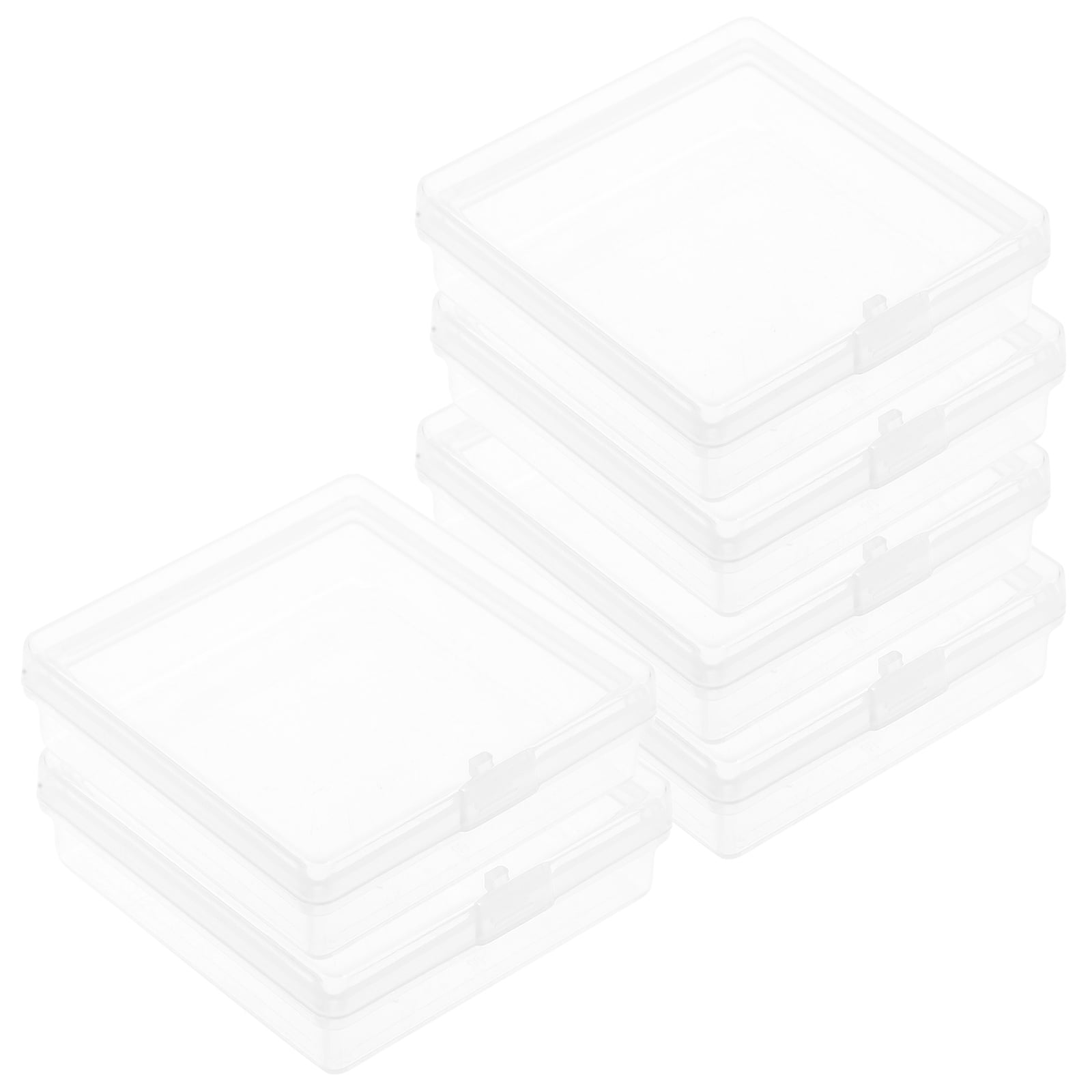 WORGEOUS 6Pcs Mini Containers With Lids For Small Parts Jewelry Crafts ...