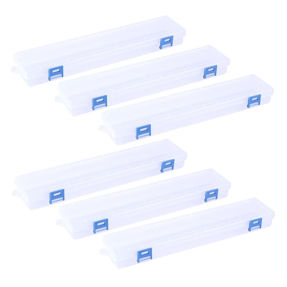 WORGEOUS 6Pcs Paint Brush Holder Paint Storage Containers Paint Brushes ...