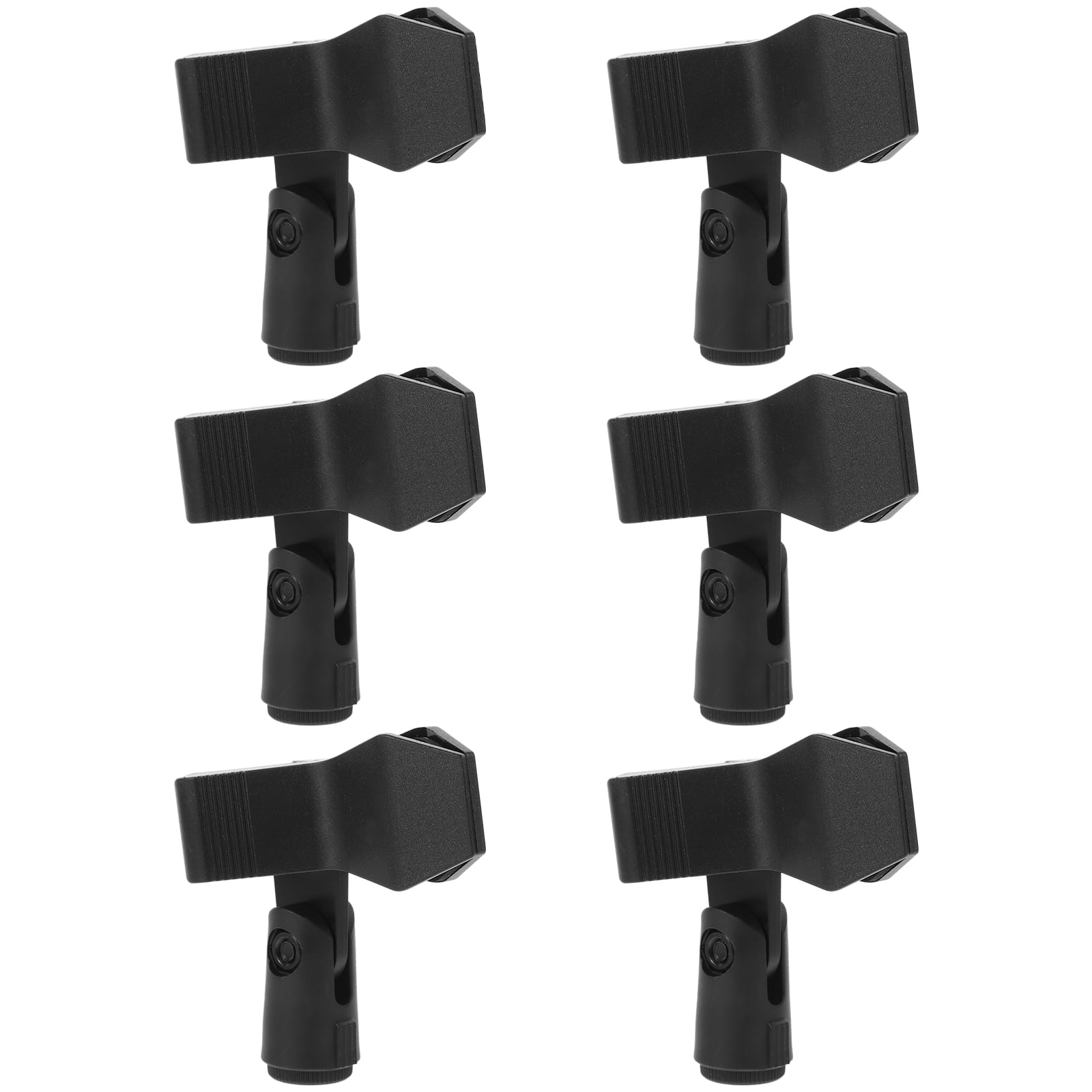 WORGEOUS 6Pcs Universal Microphone Holder Clips Microphone Fixing Stand ...
