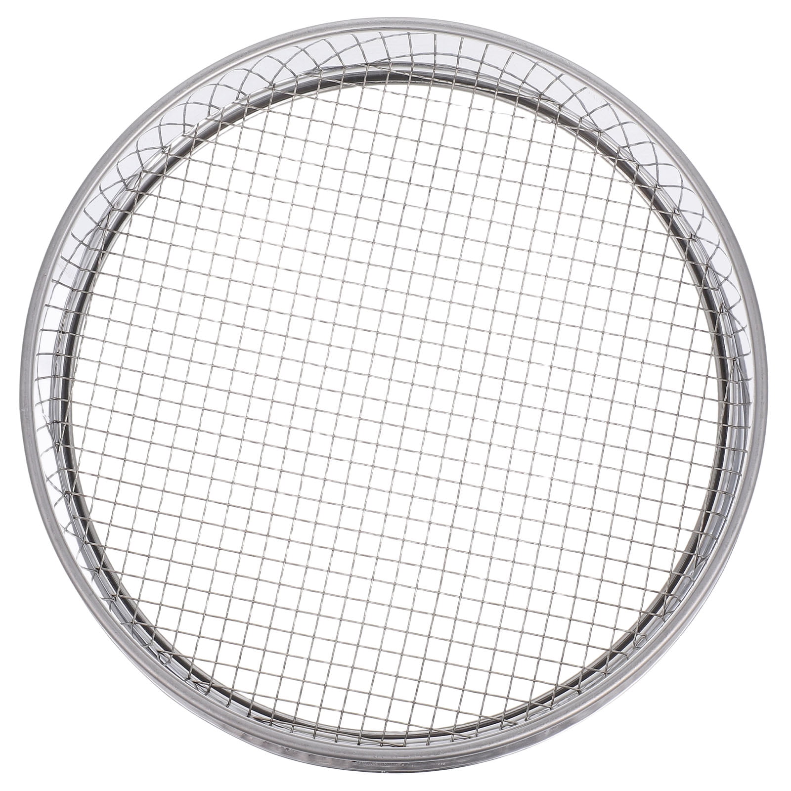 WORGEOUS 6mm Stainless Steel Mesh Sieve Sifter for Garden Soil Sand ...