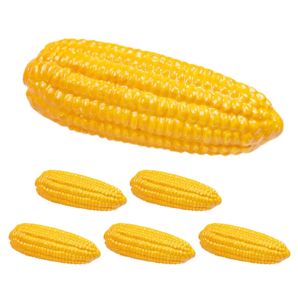 WORGEOUS 6pcs Artificial Corn Prop Fake Corn Decorative Corn Models ...