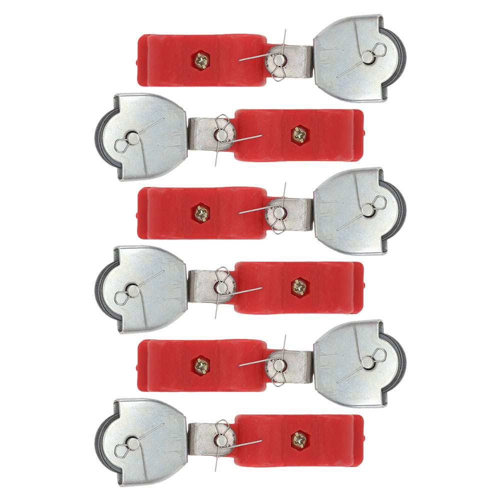 WORGEOUS 6pcs Cable Pulley Wheel Heavy Duty Swivel Pulley Block ...