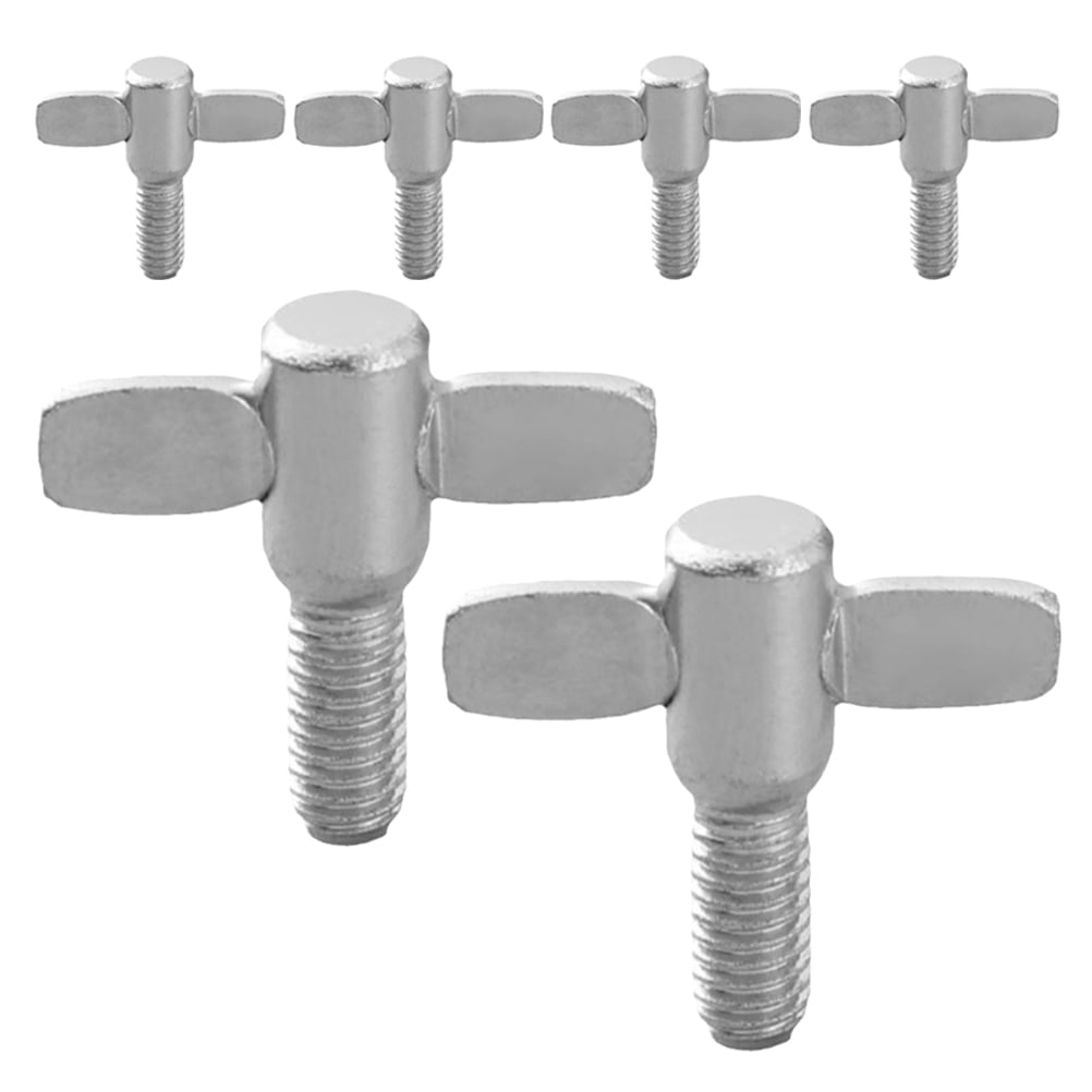 WORGEOUS 6pcs Drum Screw Cymbal Wing Screw Drum Cymbal Stand Hardware ...