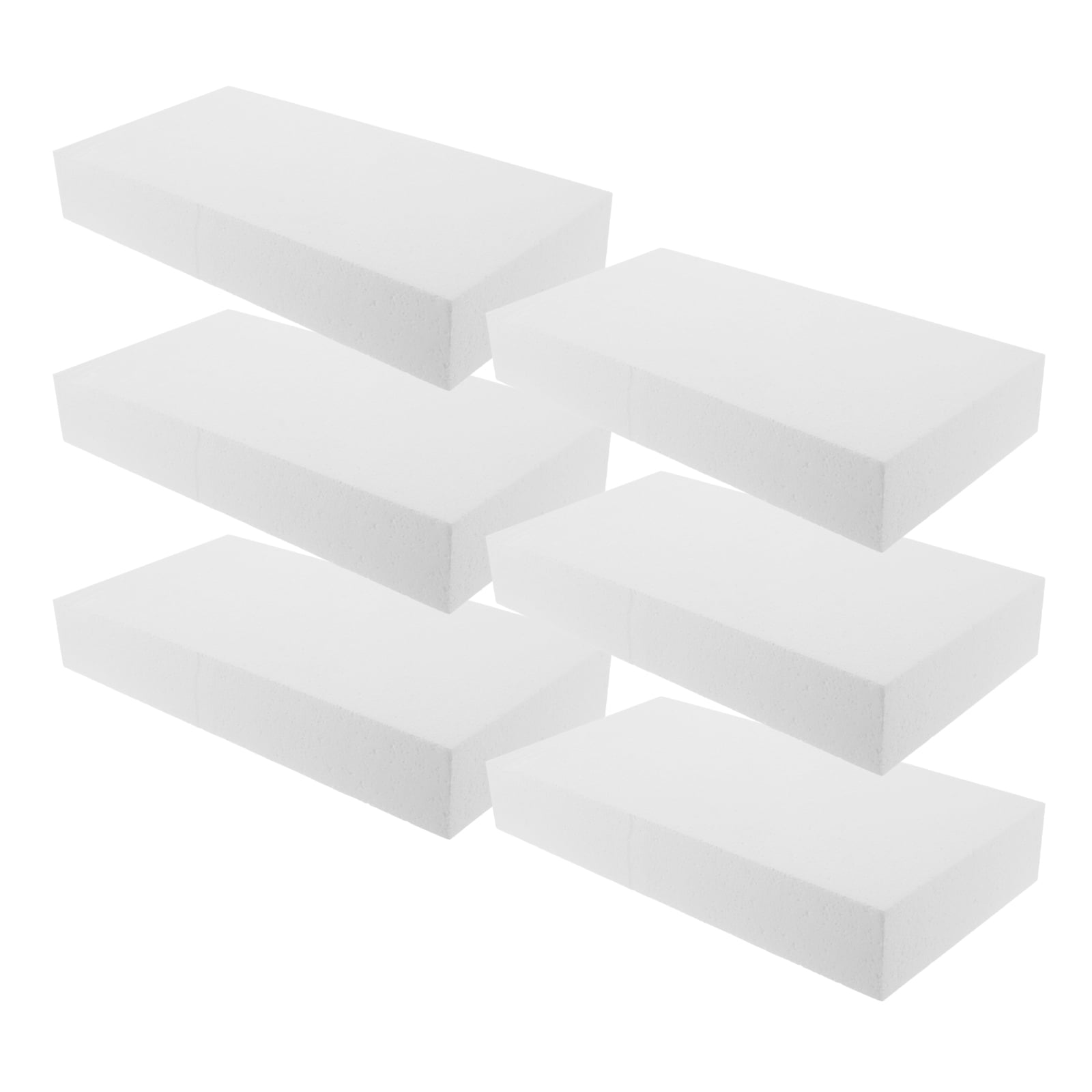 WORGEOUS 6pcs High Density Foam Blocks Rectangle Foam Blocks ...
