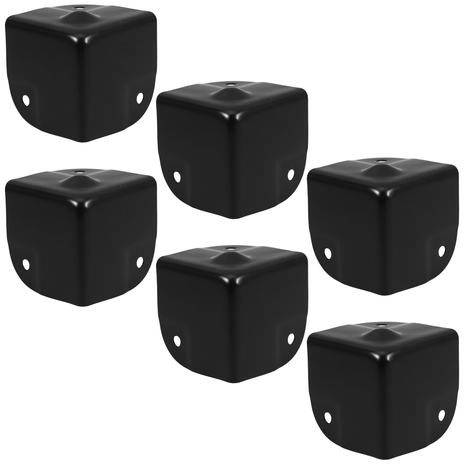 WORGEOUS 6pcs Metal Box Corner Protectors Edge Guard For Desk Table ...