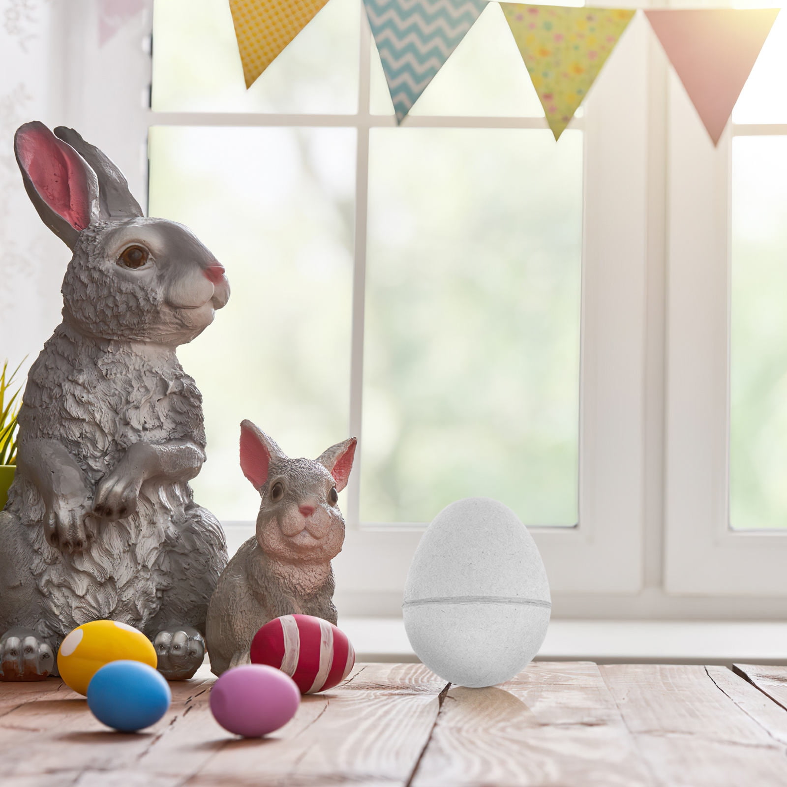 WORGEOUS 6pcs Mini Openable Easter Eggs Realistic Paper Egg Easter ...