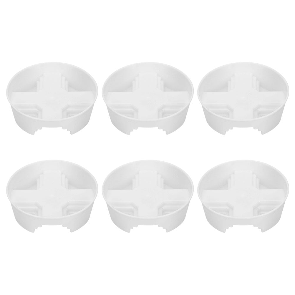 6pcs Plant Saucer Drip Trays for Pots Succulent Plastic Heavy Duty ...