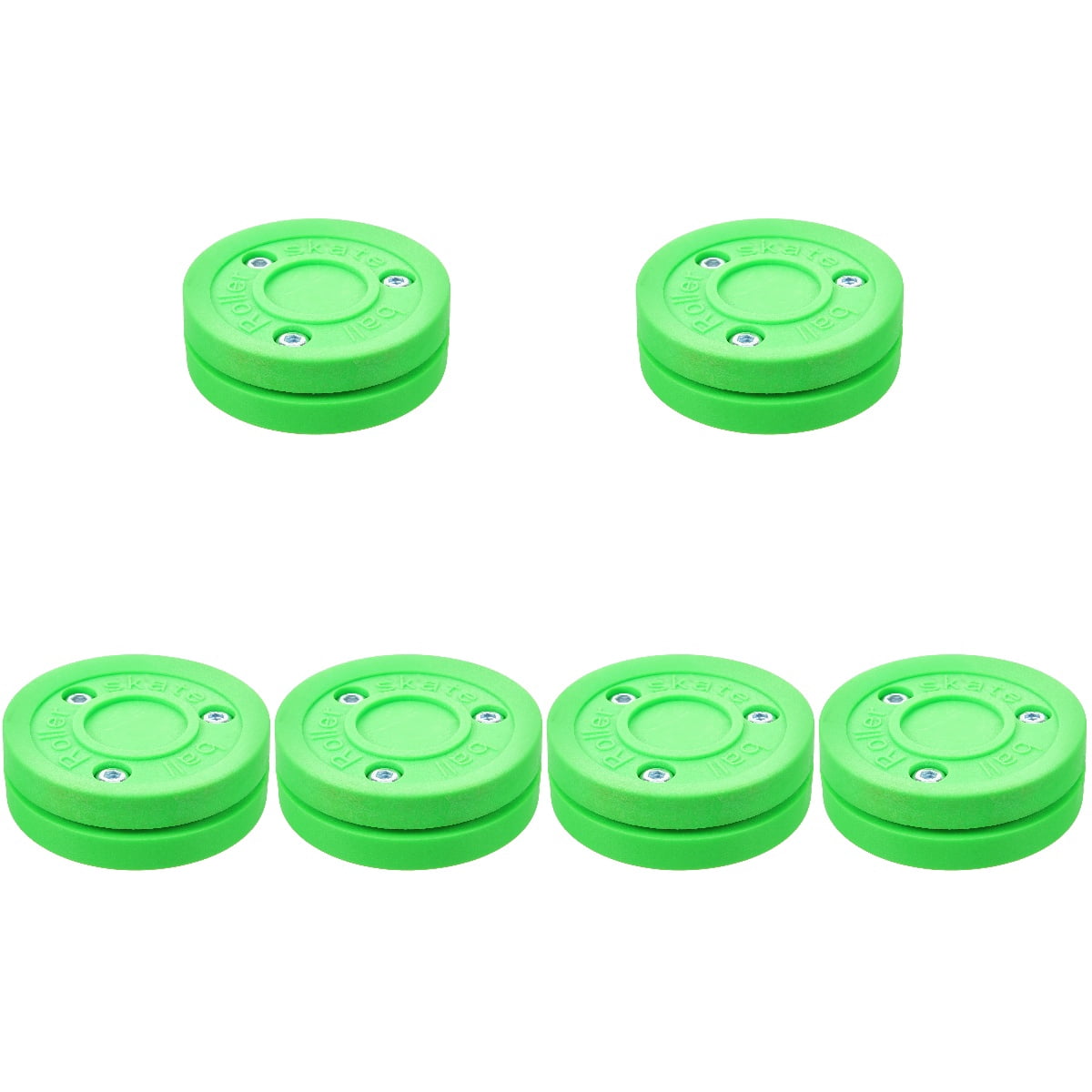 WORGEOUS 6pcs Reusable Hockey Puck Training Hockey Ball Hockey ...