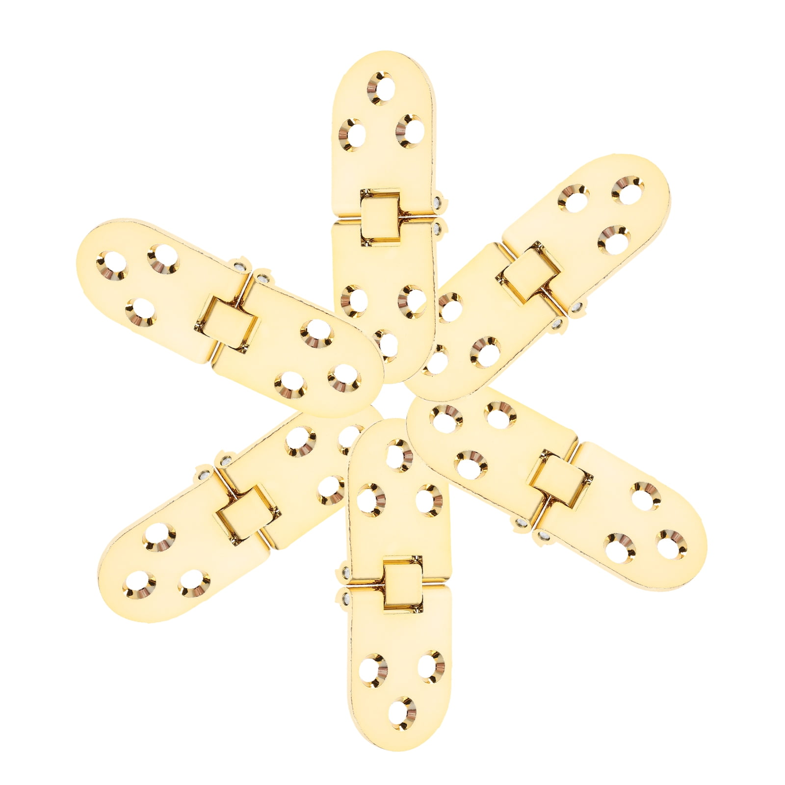 6pcs Heavy Duty Aluminum Alloy Hidden Flip Hinges for Cabinet Door ...