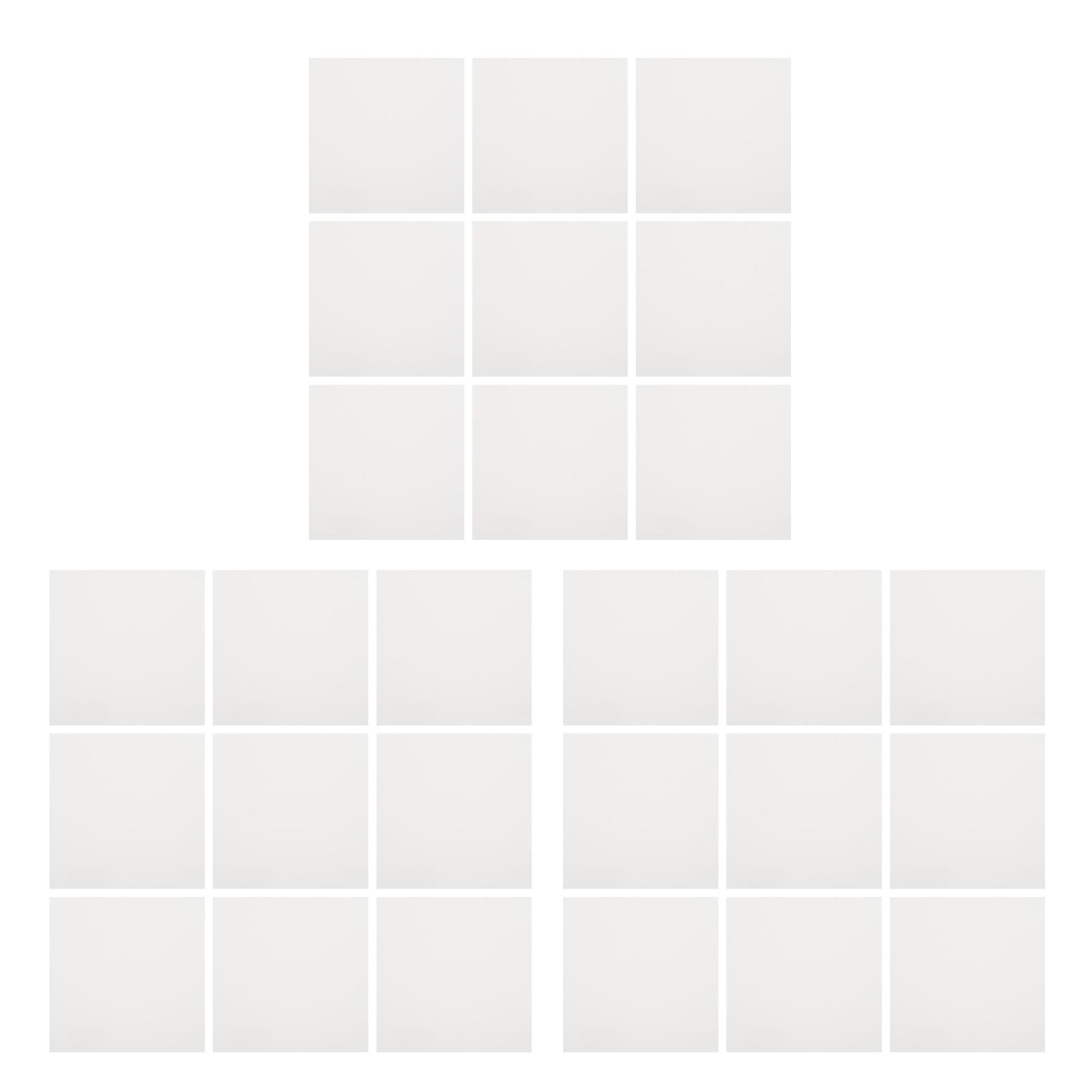 FUTUREORYY Raindrops 72 pcs Milky Translucent Pet Blank Stencil Making ...