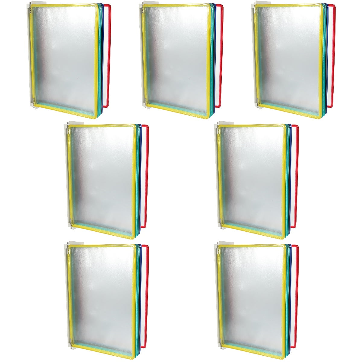 WORGEOUS 7pcs Wall Mount Reference and Display System Reference Rack ...