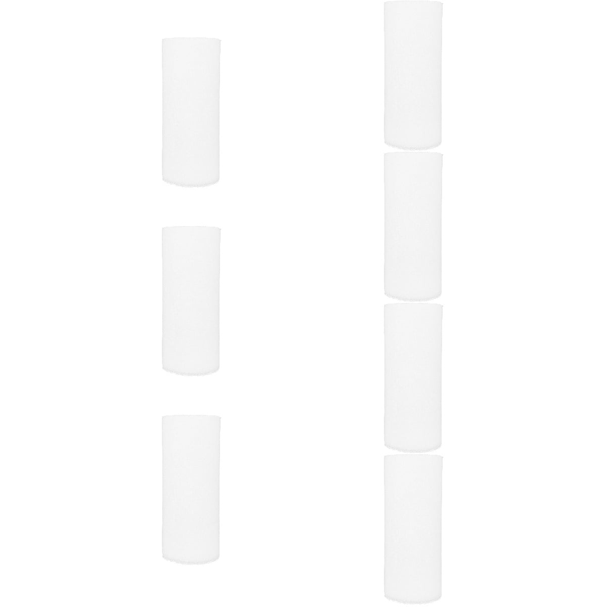 WORGEOUS 7pcs White Tulle Rolls Spool Tulle Fabric Roll For Wedding ...