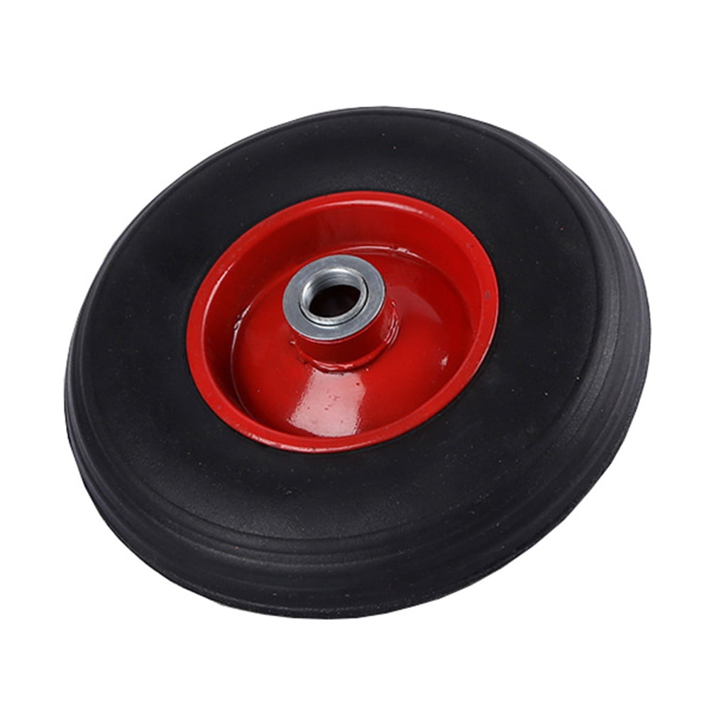 WORGEOUS 8 Inch Diameter 230MM Medium Mute Solid Rubber Wheels 250 ...