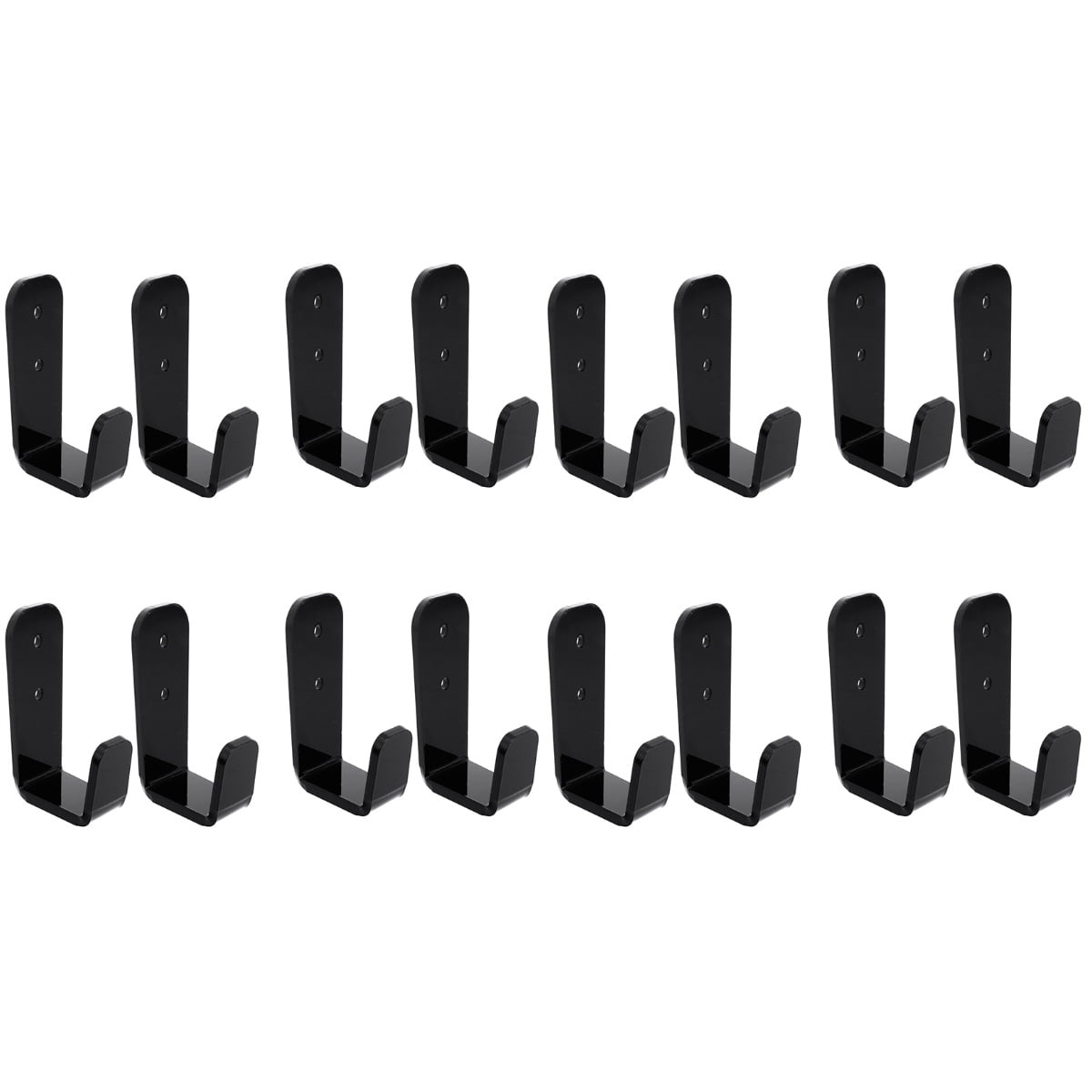 WORGEOUS 8 Pairs Hockey Stick Hanging Racks Acrylic Fishing Pole Stands ...