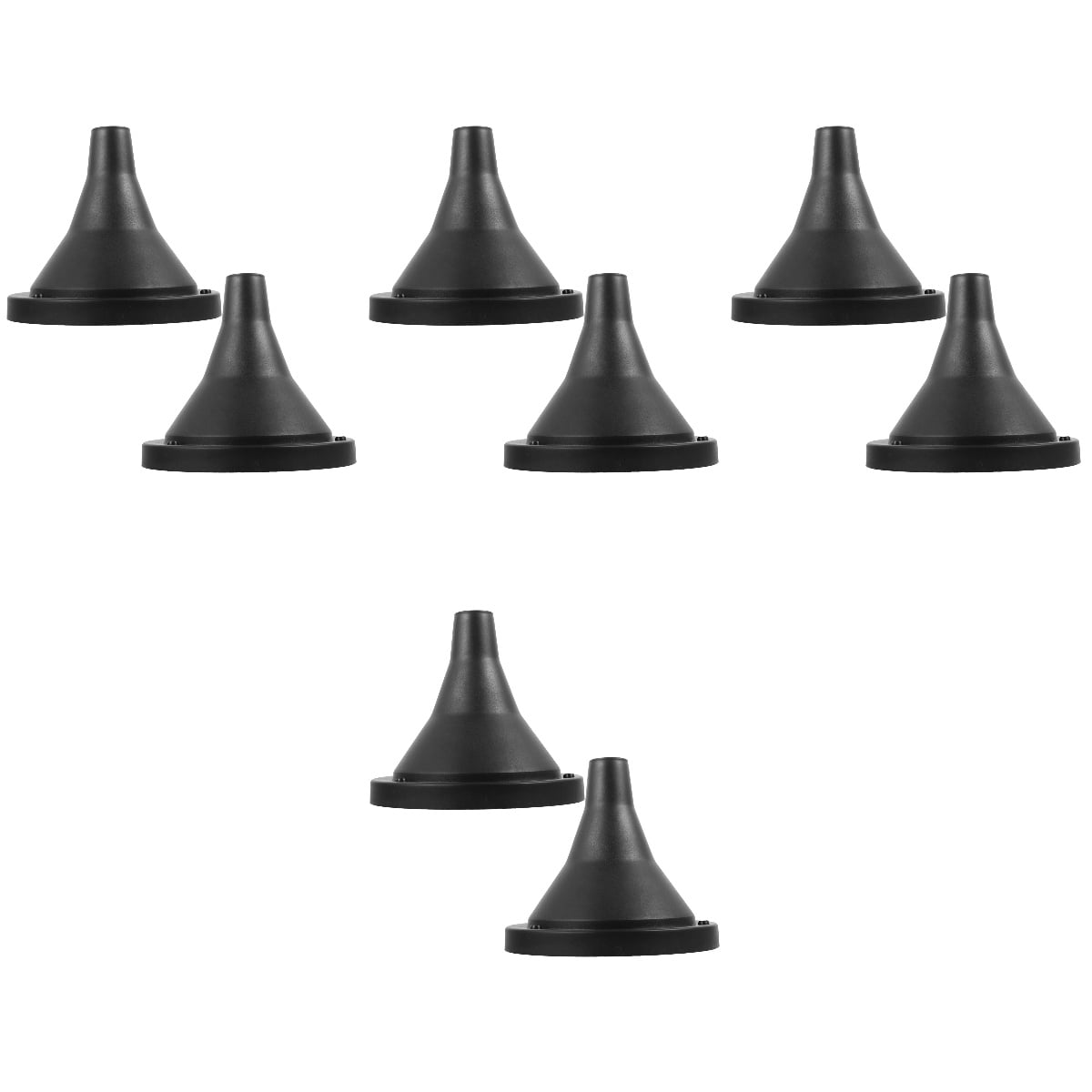 WORGEOUS 8 Pcs Path Light Base Front Yard Solar Lamp Holder Replacement ...