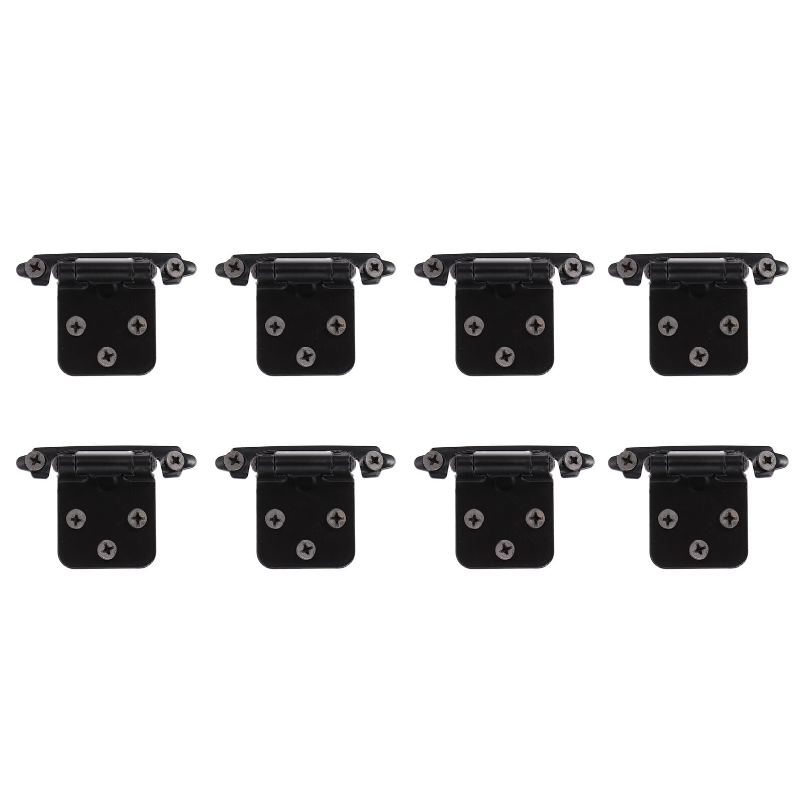 WORGEOUS 8 Pcs Self Closing Hinges Flush Cabinet American for Hatch ...