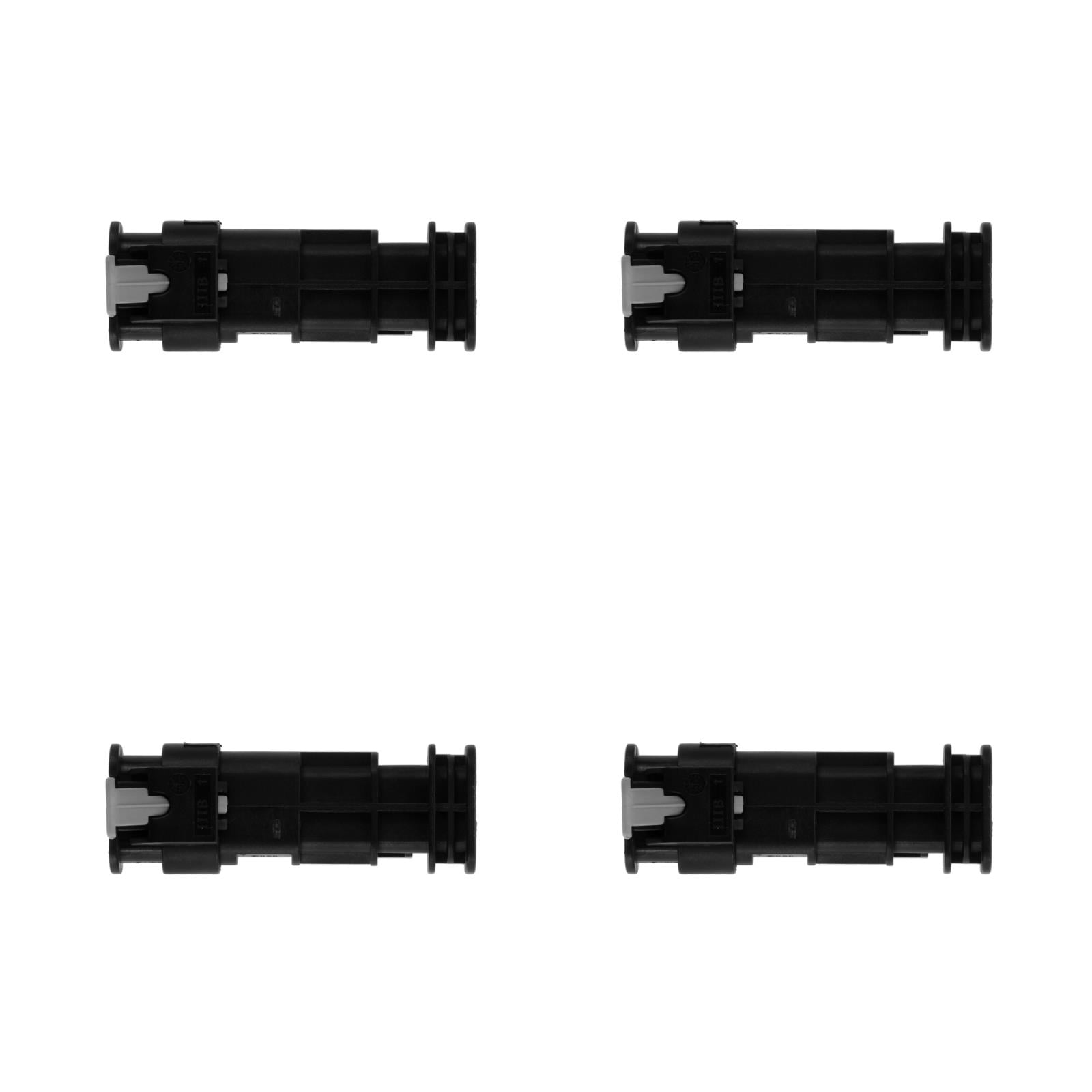 WORGEOUS 8 Pcs Universal Car Radar Power Connector Car Rear Bumper ...