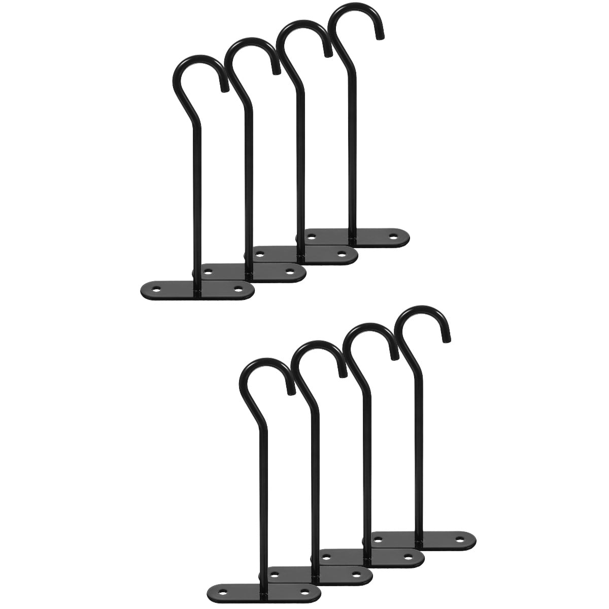 WORGEOUS 8 Sets of Ceiling Hooks Planter Hooks Wall Mount Hangers Plant ...