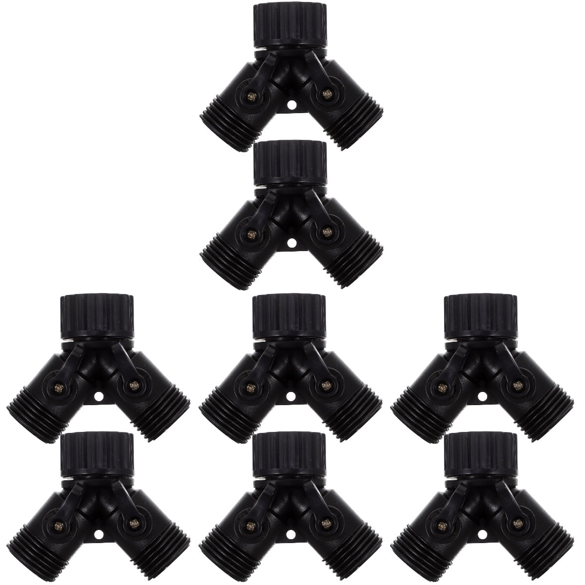 WORGEOUS 8 pcs Adjustable Hose Splitter Replacement Garden Hose ...