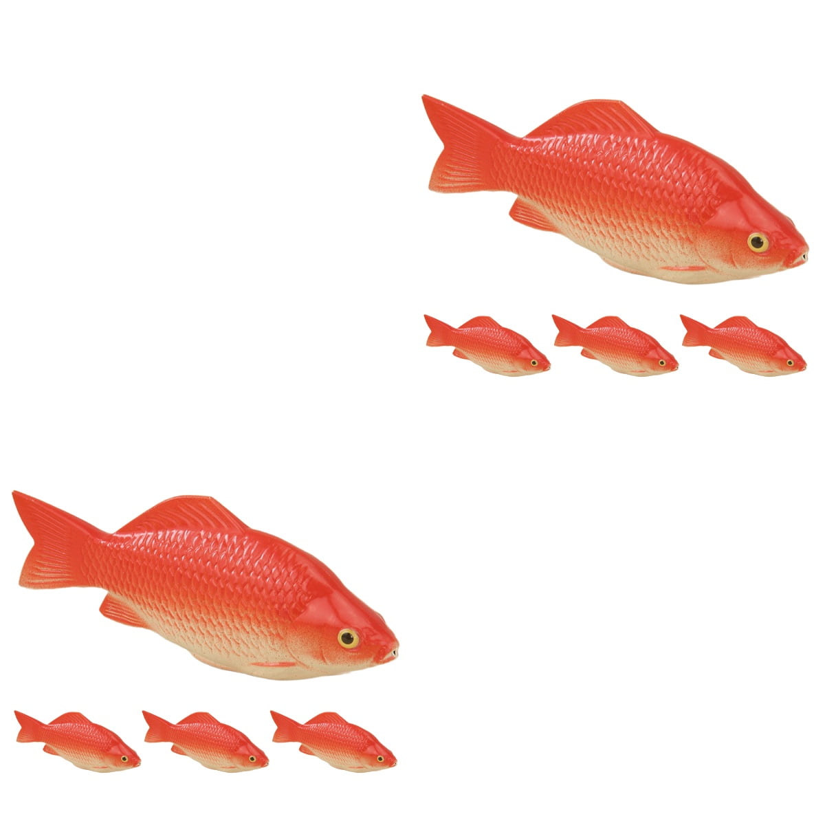 WORGEOUS Set of 8 Artificial Fish Models, Realistic and Lifelike ...