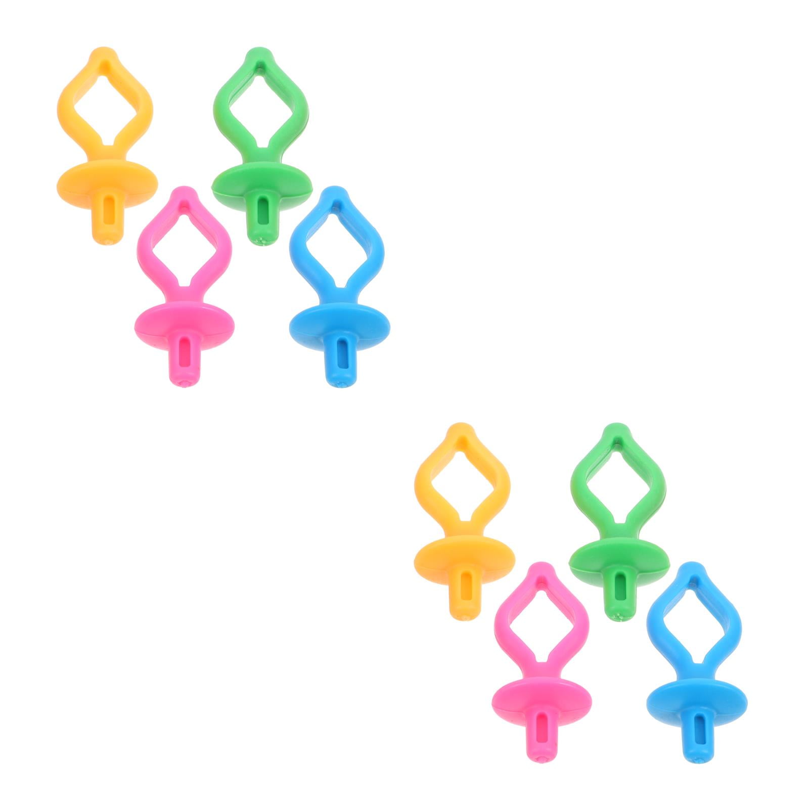 GOOHOCHY HOMEMAXS 8 pcs Silicone Bobbin Holders Vibrant Thread Clips ...
