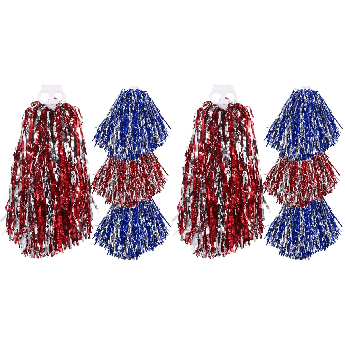 WORGEOUS 8 pcs Cheer Pom Poms Pom Poms Cheerleading Props Dancing ...