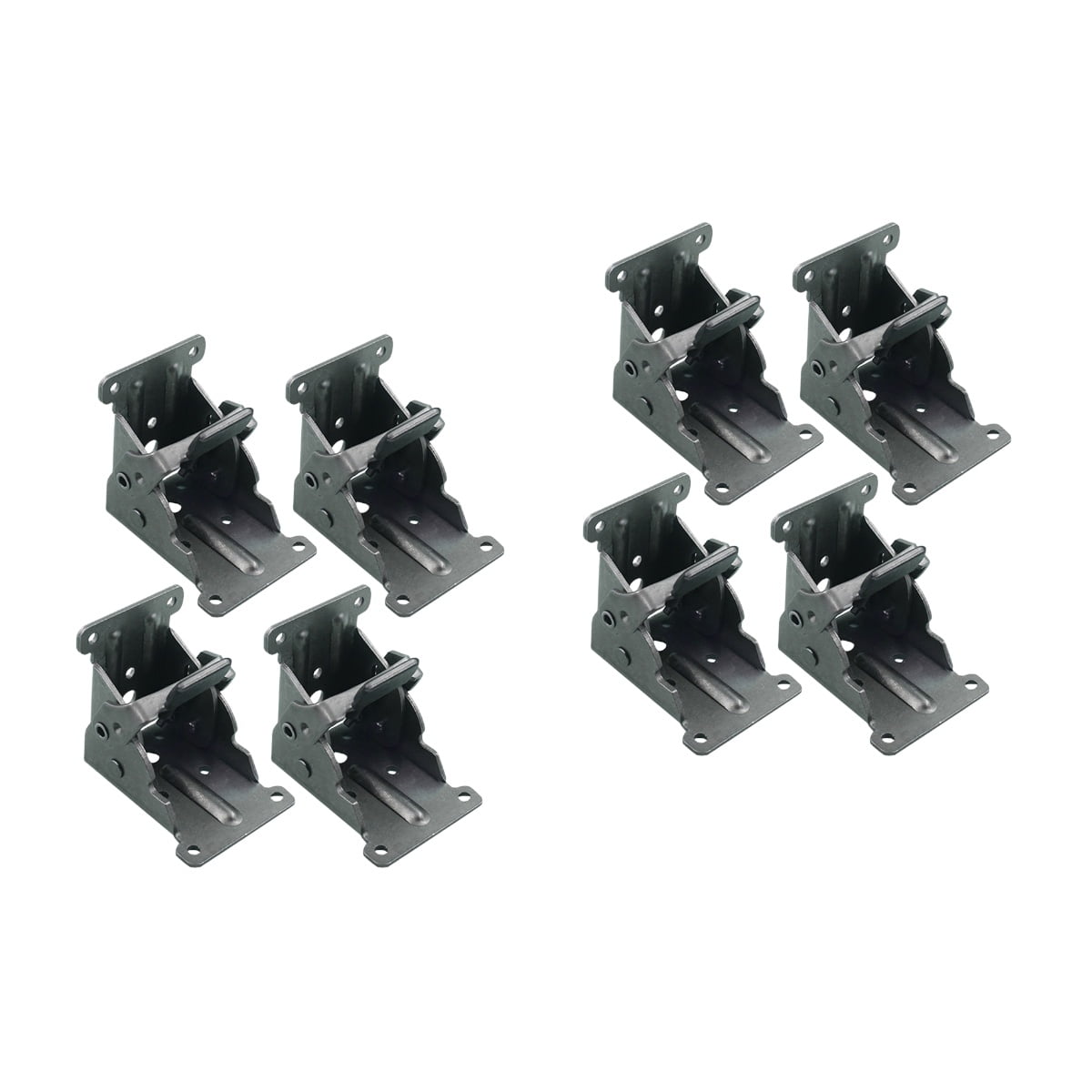 WORGEOUS 8 pcs Collapsible Support Frame Self-Locking Folding Table ...