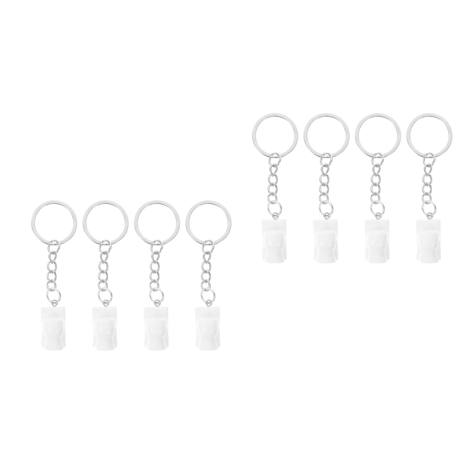 WORGEOUS 8 pcs Creative Toilet Charm Pendants Funny Mini Toilet ...
