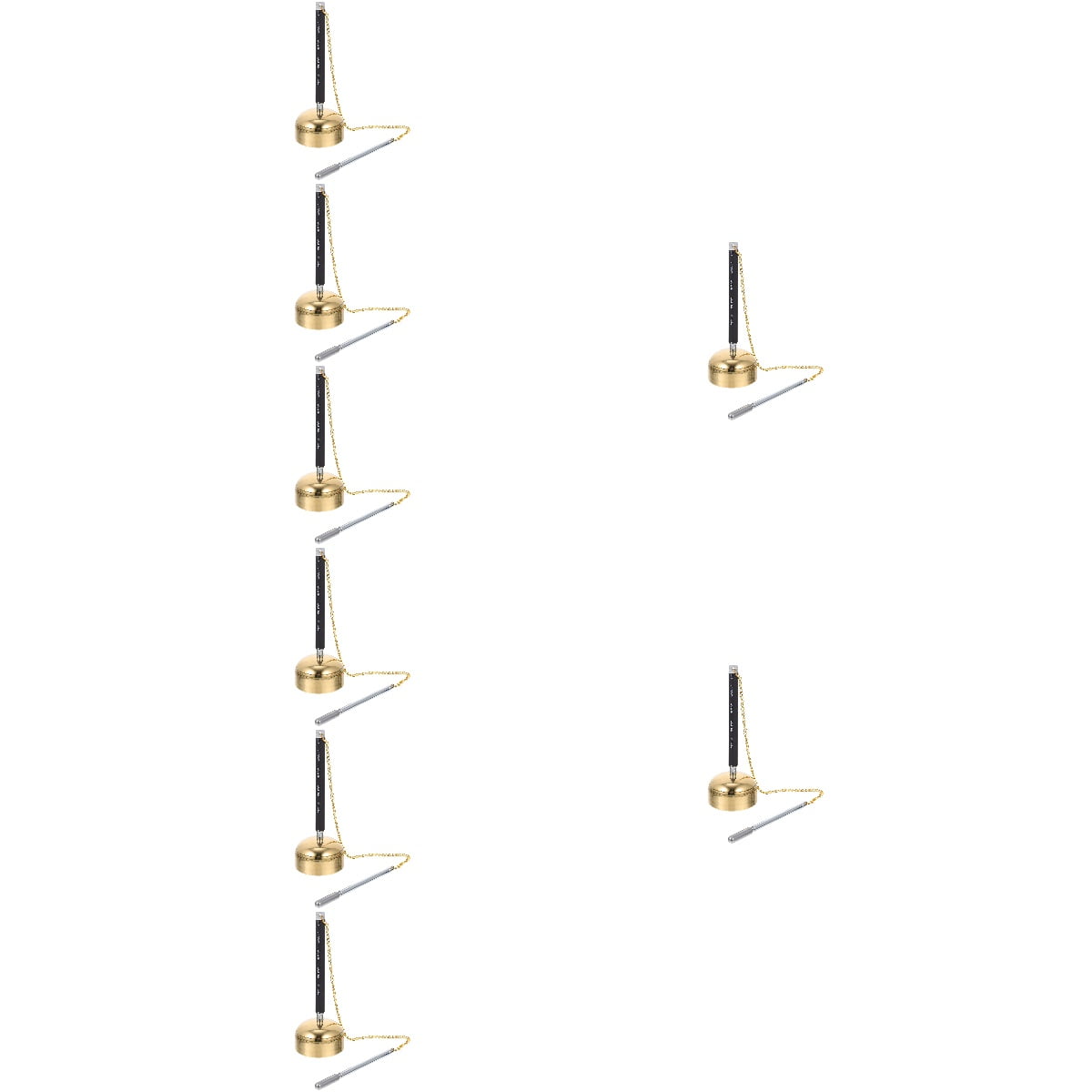 WORGEOUS 8 pcs Flexible Chime Buddhist Supply Temple Dharma Ritual ...