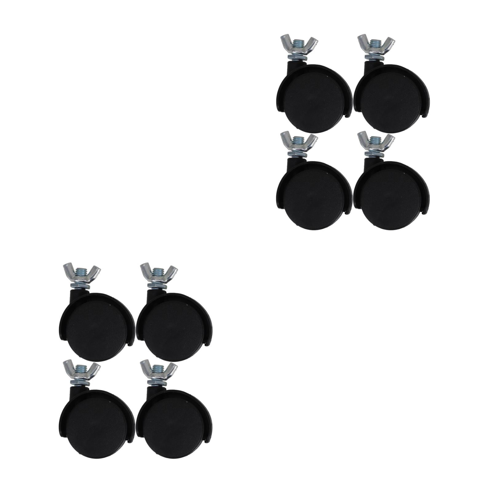 WORGEOUS 8 pcs Heavy Duty Replacement Wheels for Rolling Cart and ...