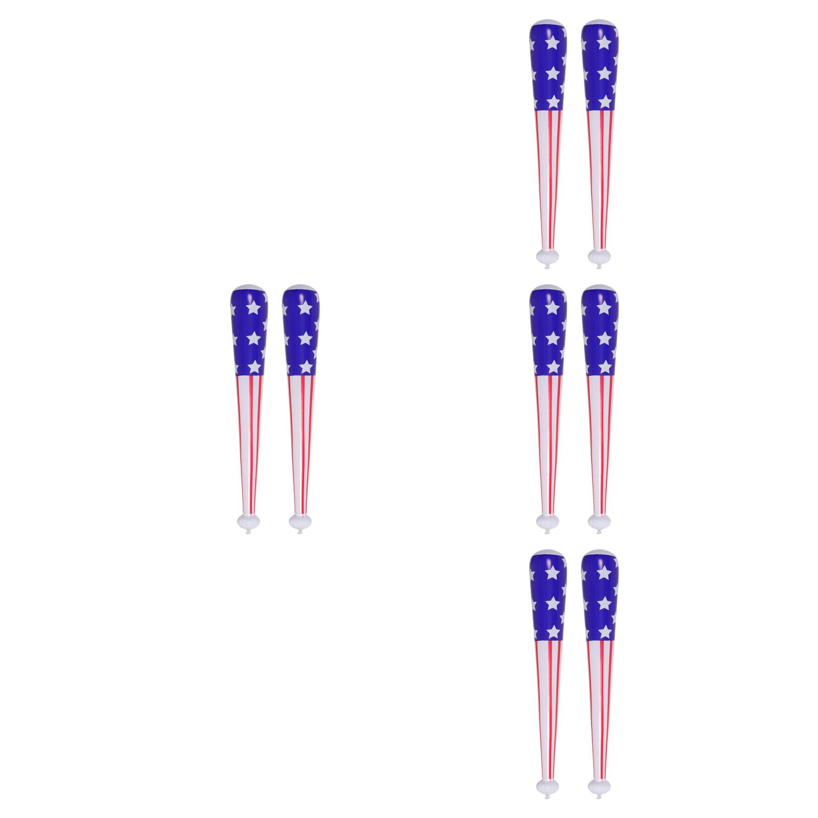 WORGEOUS 8 pcs Inflatable Baseball Bat Inflatable Party Favors Blow Up ...