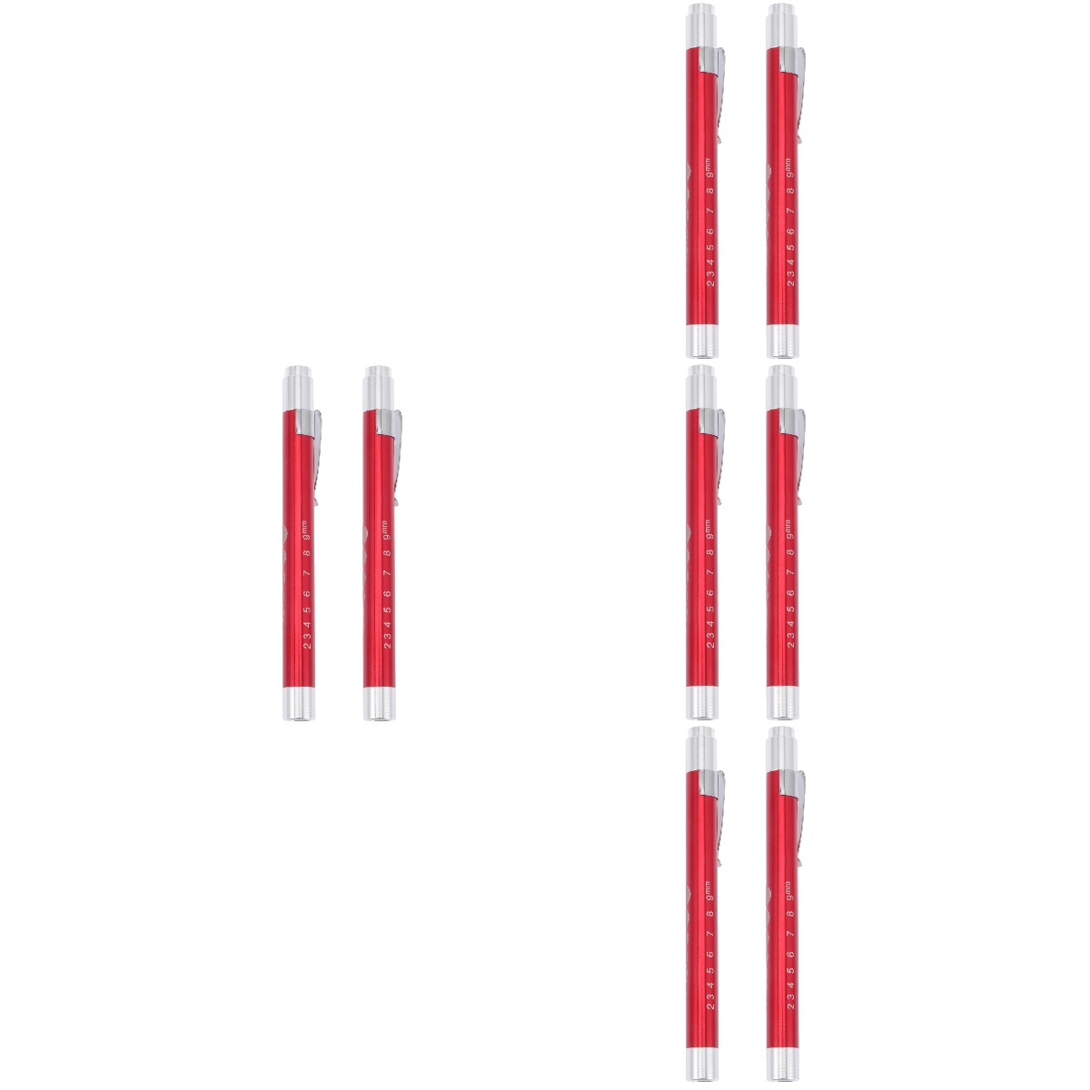 WORGEOUS 8 pcs Inspection Lamp Battery Powered Drop-proof LED Electric ...