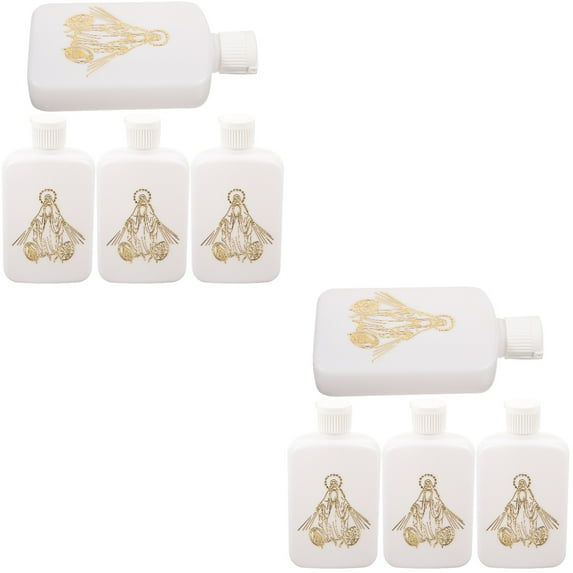 WORGEOUS 8 pcs Religious Empty Bottles Refillable Holy Water Bottle ...